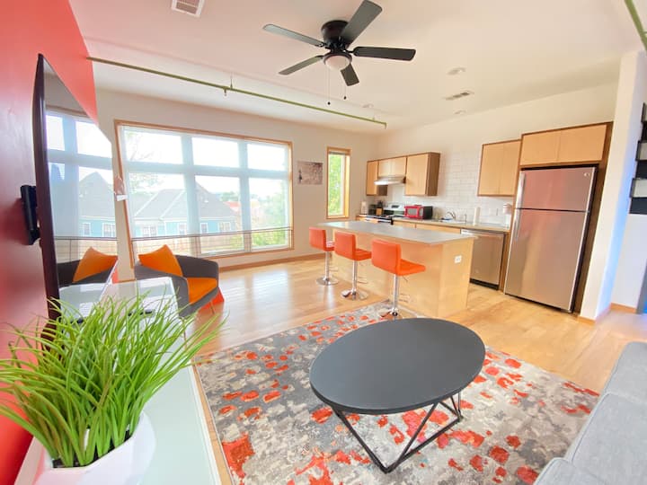 Art In The Park Apt #4, 1bedroom In Modern Bldg. - Little Rock