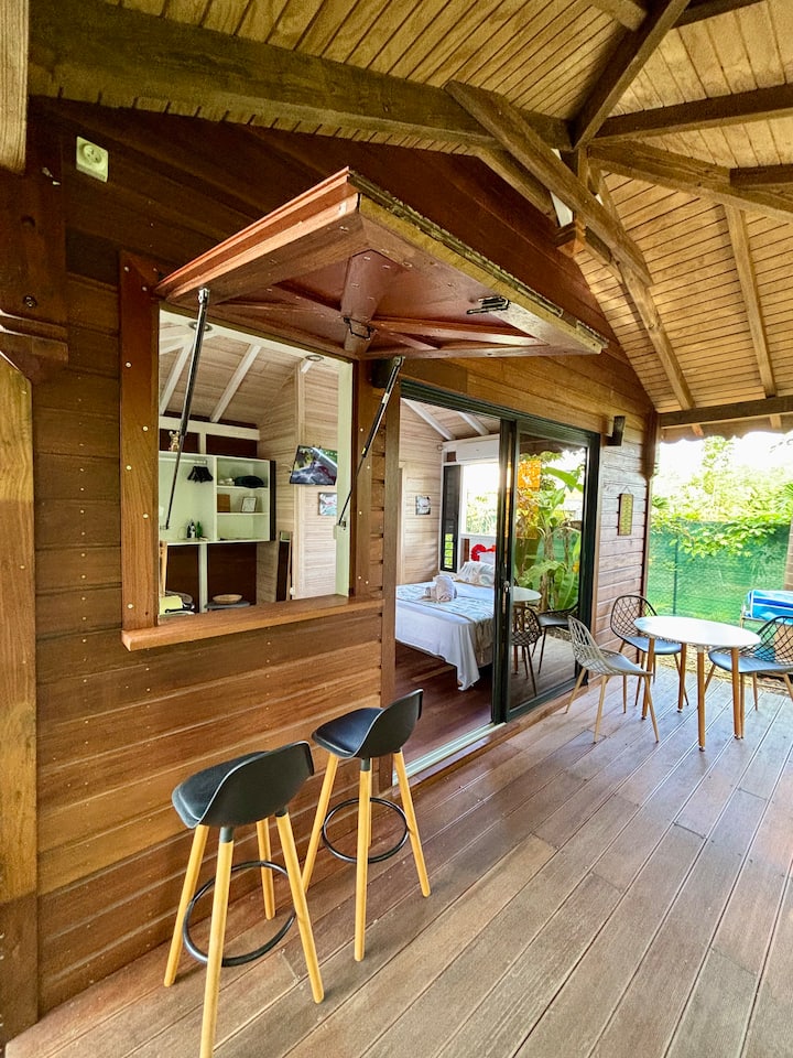 Lodge Lamareale - Bungalow Sur L’eau, Proche Plage - Guadeloupe