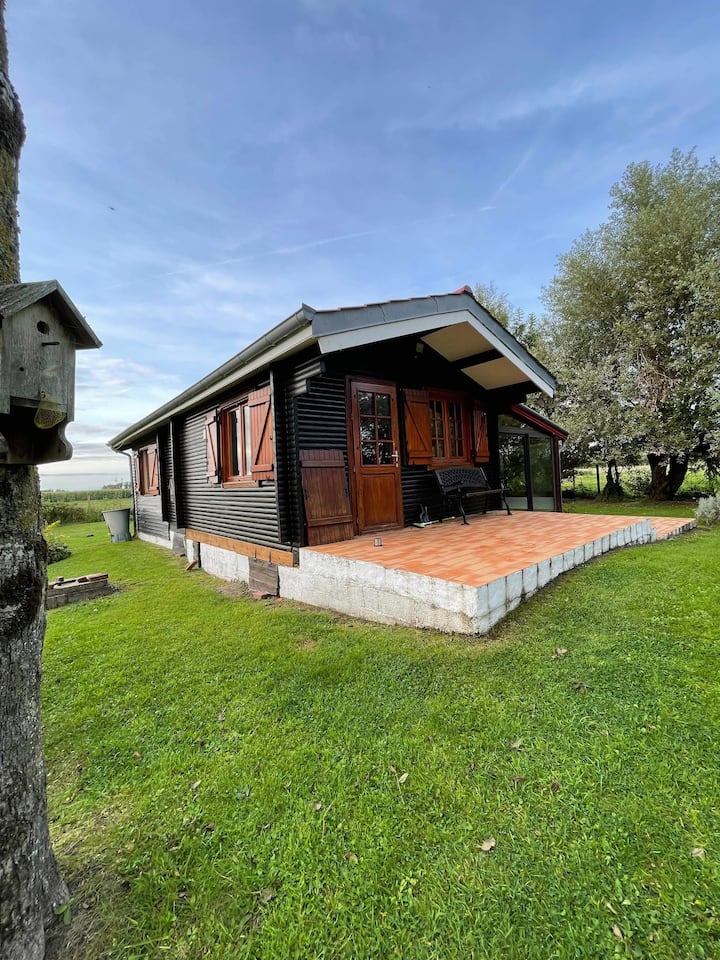 Chalet Pleine Nature Groffliers - Berck