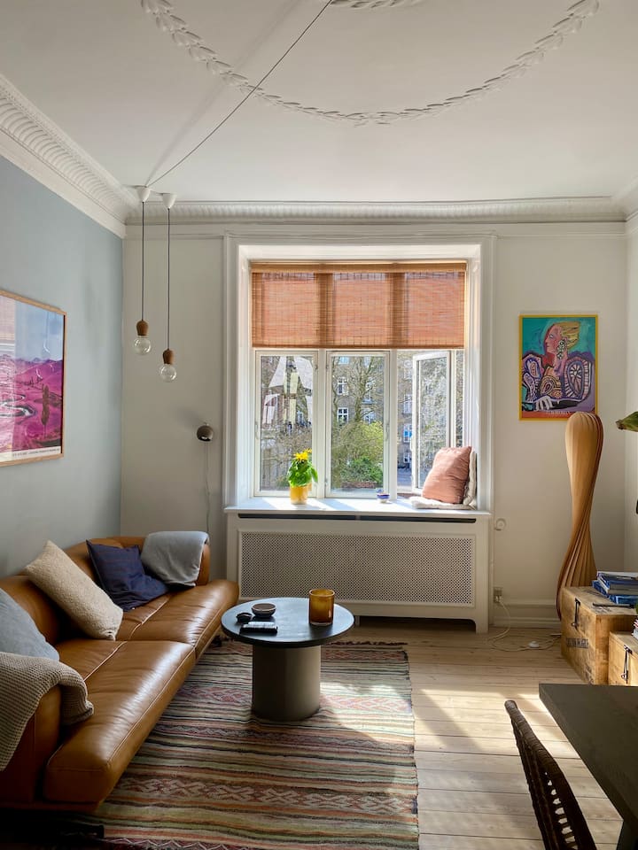 Cozy Flat With Balcony - コペンハーゲン