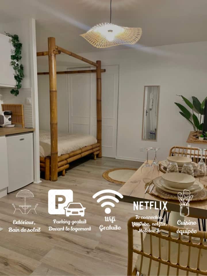 Appt. Privé Avec Cour - Amiens