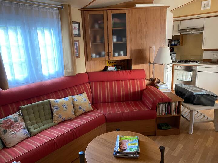 Mobilhome 42m2 /Terrasse 31m2 Sud/ Plage 300m - Groix