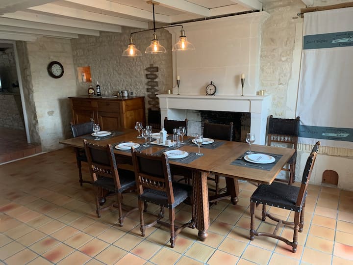 Calm Stone House Near Cognac - Charente