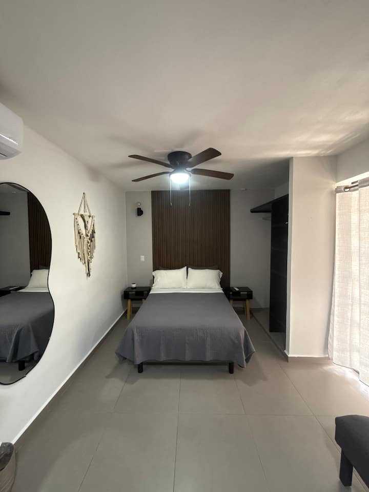 Peach35 Centrico Studio En Zona Tranquila Y Segura - Cancún