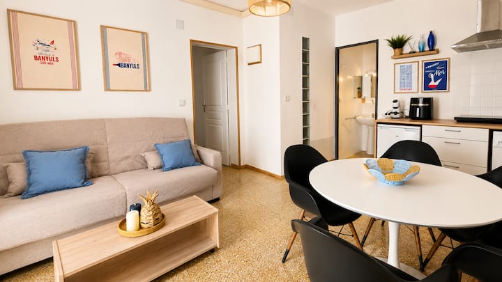 Appartement Chaleureux Au Cœur De Banyuls - Plage de Banyuls-sur-Mer
