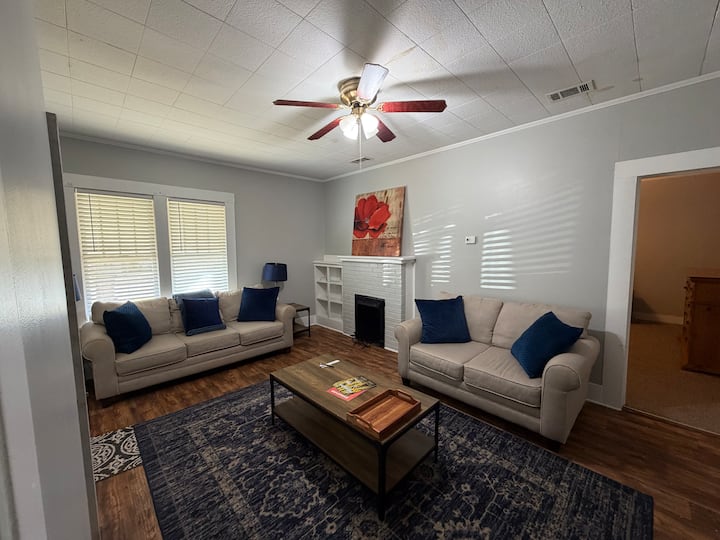 Payton Place Bright Yellow House - Hattiesburg, MS