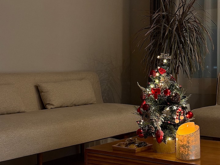 [은하수디앤엠] [반짝셋] 고층/유성온천역3분/신축하우스/프리미엄호텔침구/룸3(all침대) - Daejeon