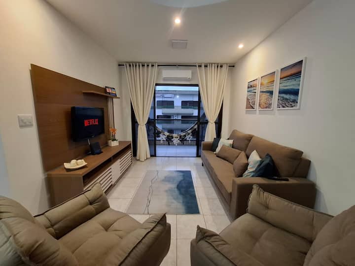 Apartamento Aconchegante — Praia Das Astúrias - Santos
