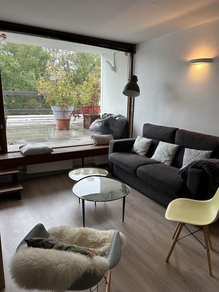 Appartement Cosy 4 Personnes, 2 Chambres, Terrasse - Murol