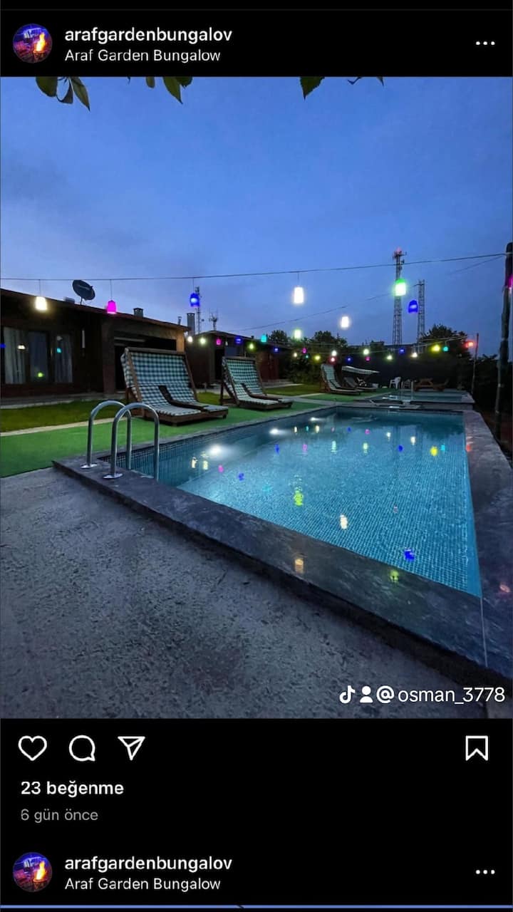 Araf Garden Bungalov - Akçakoca