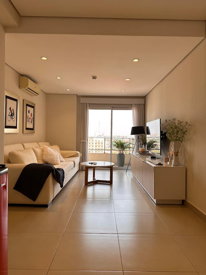 Departamento Céntrico C/ Piscina Y Hermosa Vista! - Asunción