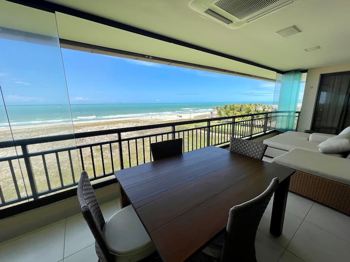 Apartamento Duplo, Frente Mar - Aquiraz
