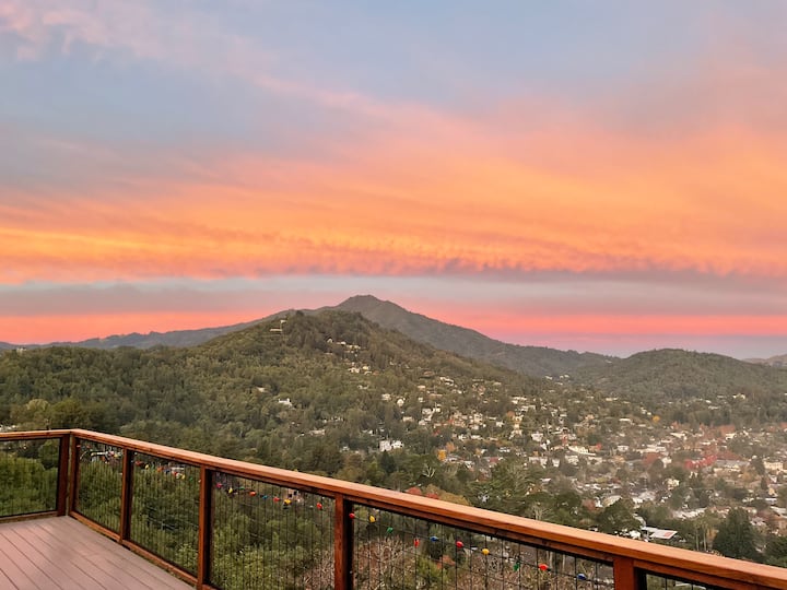 Lovely Home With Marvelous View Of Mt. Tamalpais - Sausalito