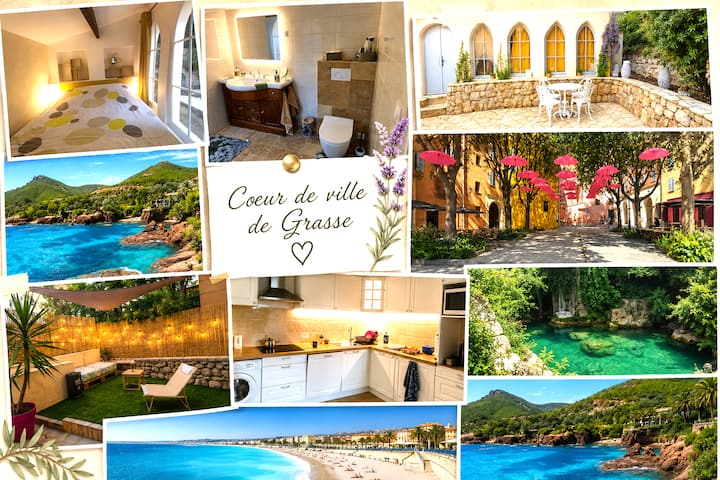 Charmante Location Entre Mer Et Montage. - Grasse