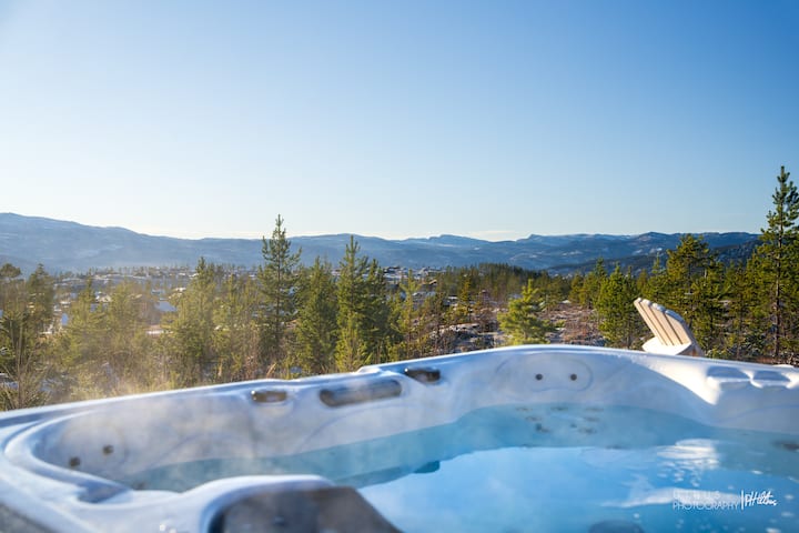 Ny Hytte Med Jacuzzi, Badstu, Biljard Og Billader - Norway