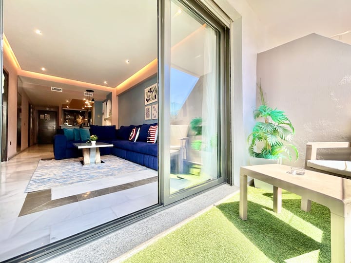 The Sapphire Suite - 2 Br Near Beach & Tgv Station - Tangier