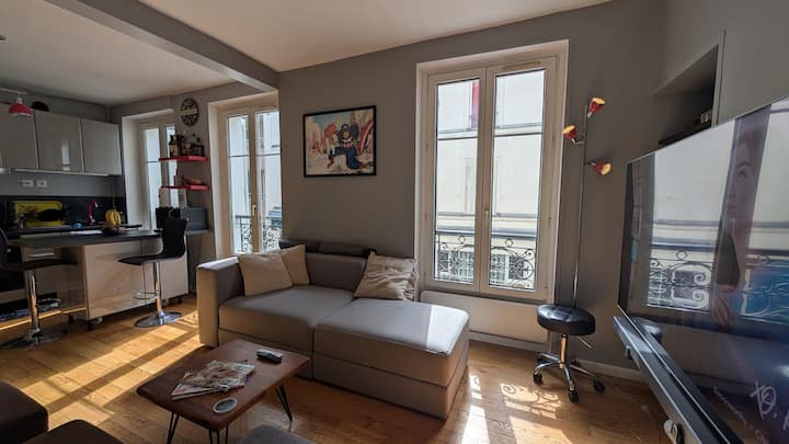 2-pièce Comfortable à Paris Oberkampf - Paris