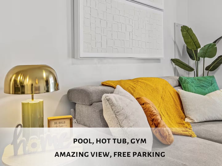 G222-hot Tub/pool, Amazing View, Gym, Free Parking - Alberta