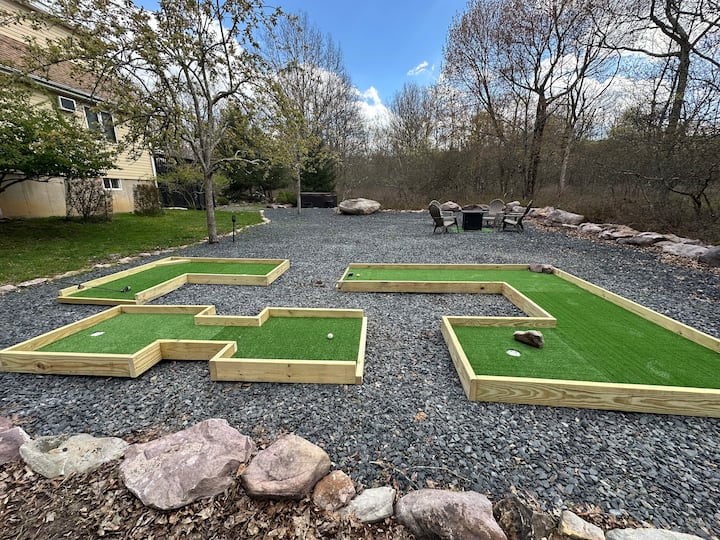 Putt Putt•hot Tub•game Room•sleeps10•firepit - Towamensing Trails
