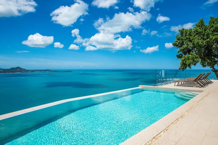 Somsuay 5 Ch., Piscine Privée, Vue - Ko Samui
