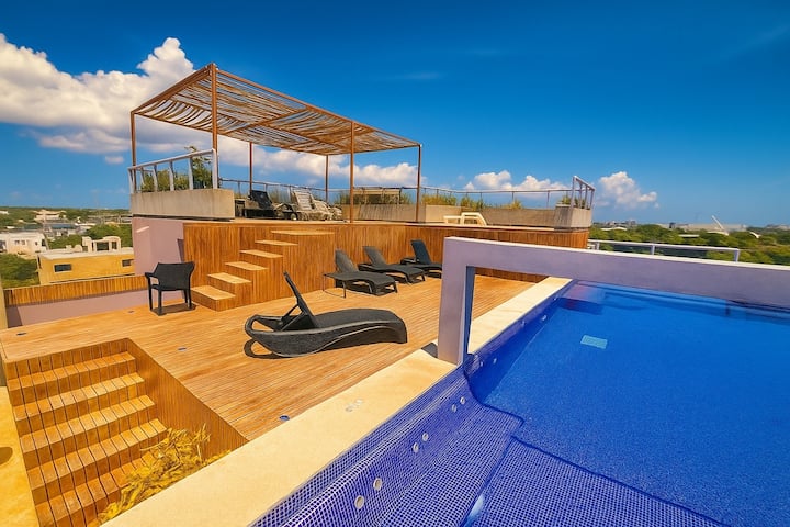Modern Oasis · Alberca · Wifi145 · Centro Playa - Playa del Carmen