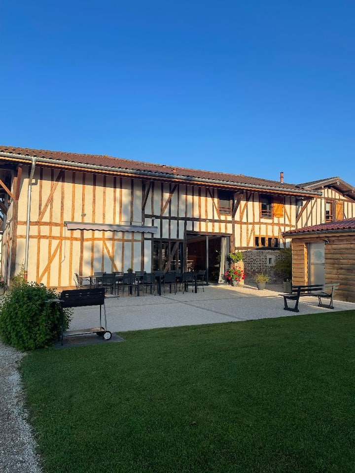 Gîte 4 * 15 Pers Le Grand Charme, 7 Ch, Lac Du Der - Marne