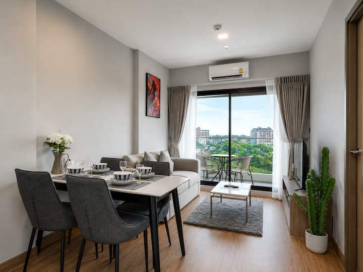 Astrasky2br/rooftoppool/10thfloor/cityview - Chiang Mai