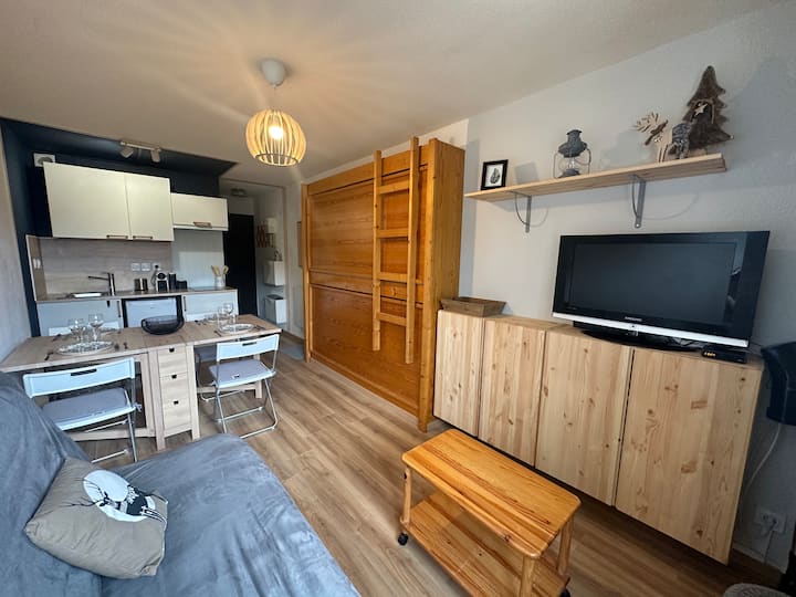 Studio Cosy Au Pied Des Pistes Idéalement Situé - Bolquère