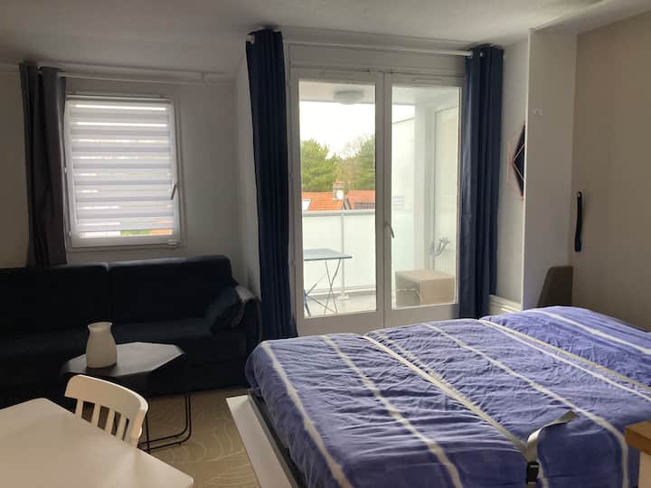 Studio Cabine 4pers Au Calme, Balcon Et Parking - Le Touquet-Paris-Plage