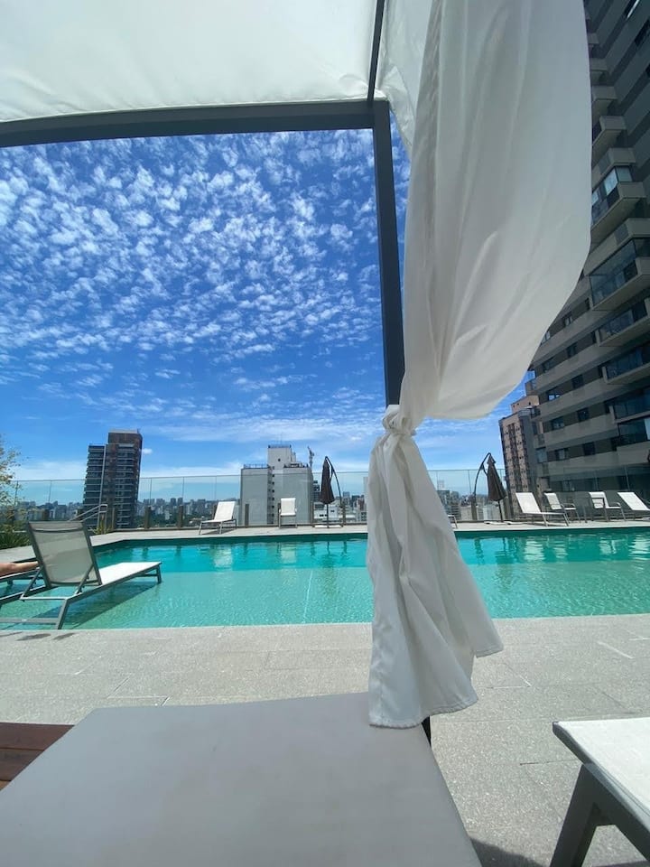 Studio Em Pinheiros Garagem Até 3 Hósp Hc Jardins - São Paulo