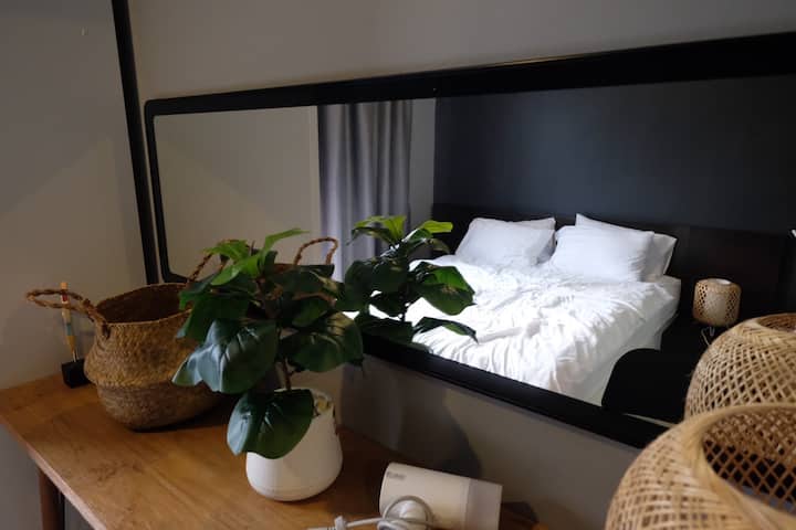 7min Bkk Airport/free Pickup/malls Nearby - Bangkok Suvarnabhumi Airport (BKK)
