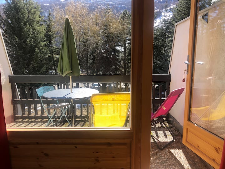Appartement Au Pied Des Pistes , à Serre Chevalier - Lac des Cerces