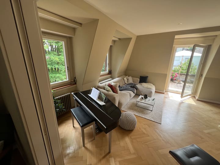 Ruhige Wohnung Im Grünen / Nähe Zoo - Aéroport de Zurich (ZRH)