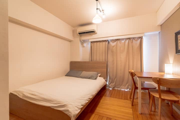 #7d/18.36㎡/simple Cozy Apt, 2 Stops To Shinjuku - Tokyo