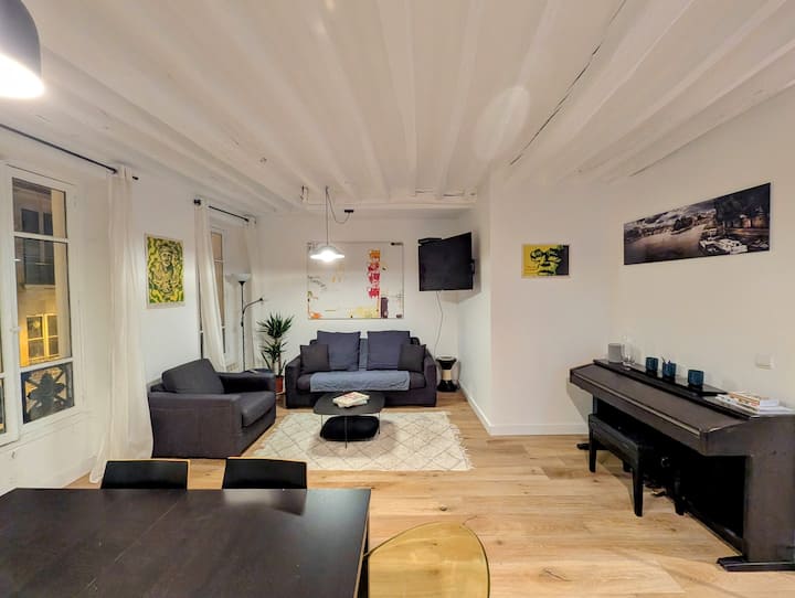 Charming 1-bedroom Apartment In The Heart Of Paris - Paris