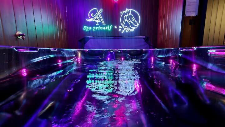 L&a Spa Privatif, Loveroom Jacuzzi/sauna - Ardennes