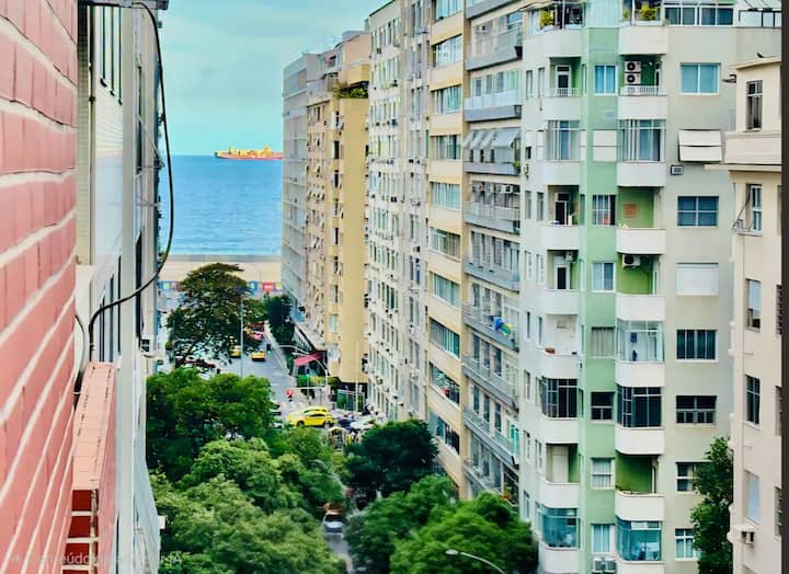 Vista Mar- 300m Da Praia| Wi-fi 750mb & Novo Point - Copacabana