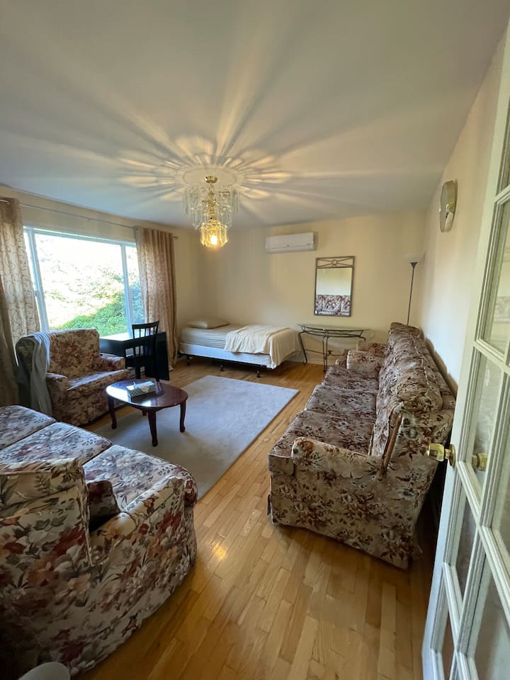 Big Room With Bed And Couches - 세인트존