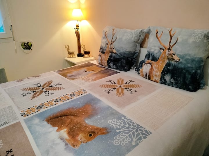 Un Studio Au Calme Pour 4 Personnes Et Un Bébé - Sainte-Catherine-de-Fierbois