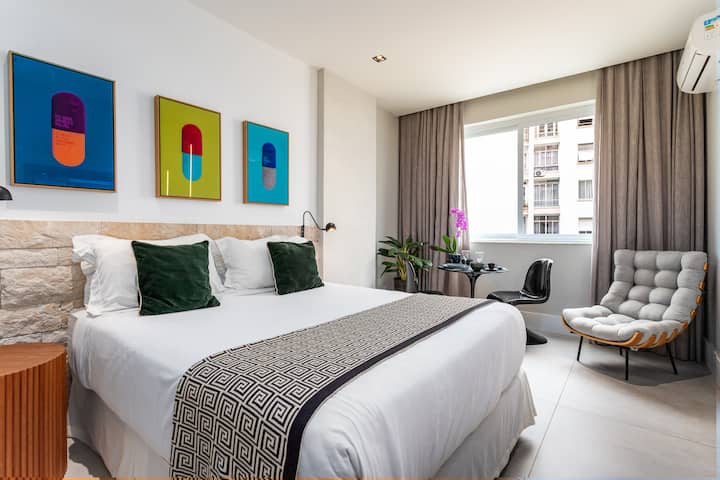 Rio Exclusive Loft Copacabana De Plage Posto 6 - Brazil