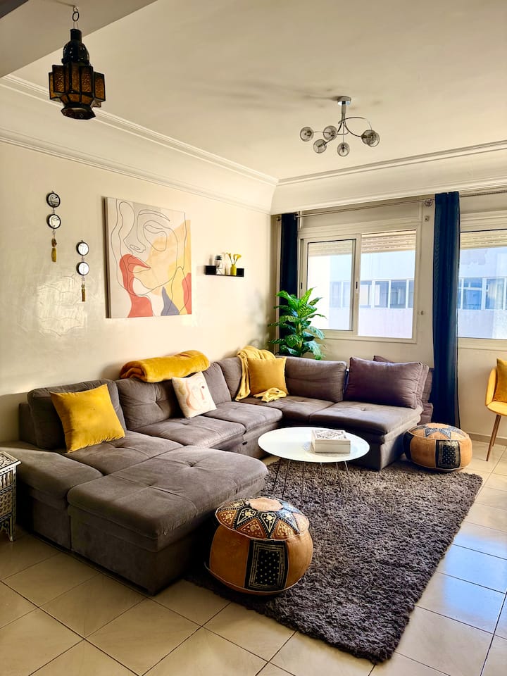 Modern Apartment Central Tangier - Tanger