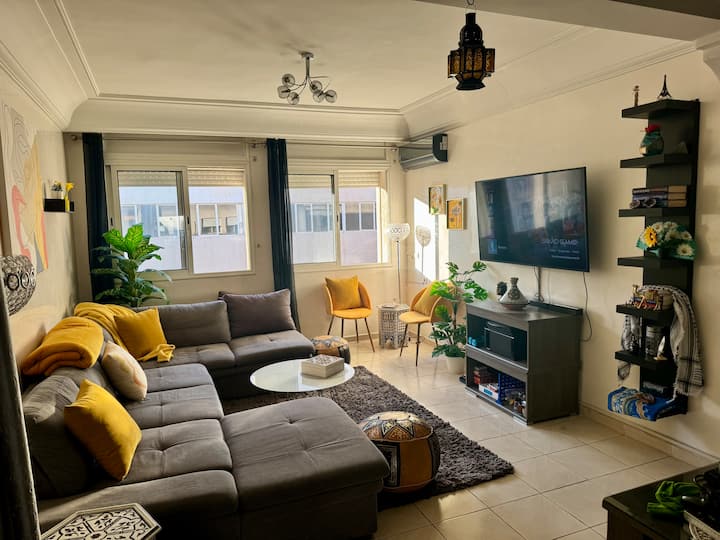 Modern Apartment Central Tangier - Tanger
