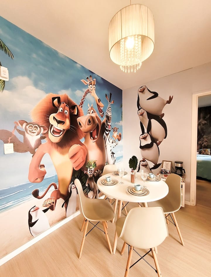 Apartamento Temático Em Penha - Magia E Diversão - Penha