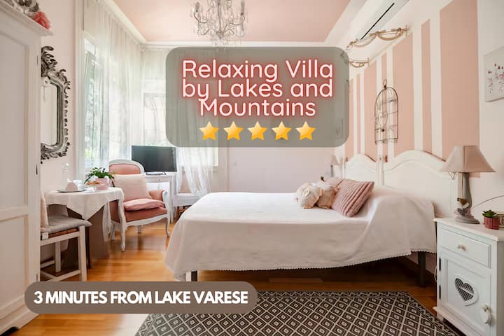 [5 Min Lac Varèse] Villa Relax - Lacs Et Monts - Varese