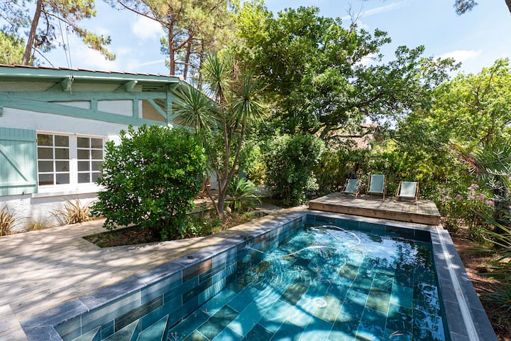 Villa Avec Piscine Chauffée Dans Un Quartier Calme - Cap Ferret