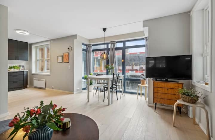 Strøken Leilighet I Sentrum - Kristiansand