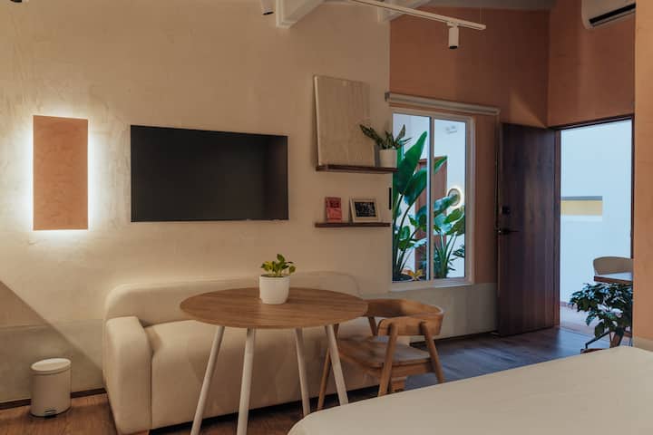 New Aesthetic Loft In Laureles With A/c And Wi-fi - Medellín
