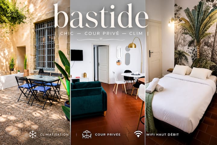 Bastide | Chic Cour Privé Clim - Carcassonne