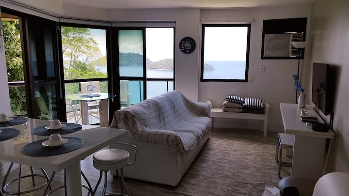 Lindo Apartamento Vista Mar Com 3 Suítes - Ilha Grande