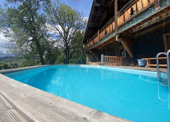 Grande Chalet Authentique - Notre-Dame-de-Bellecombe